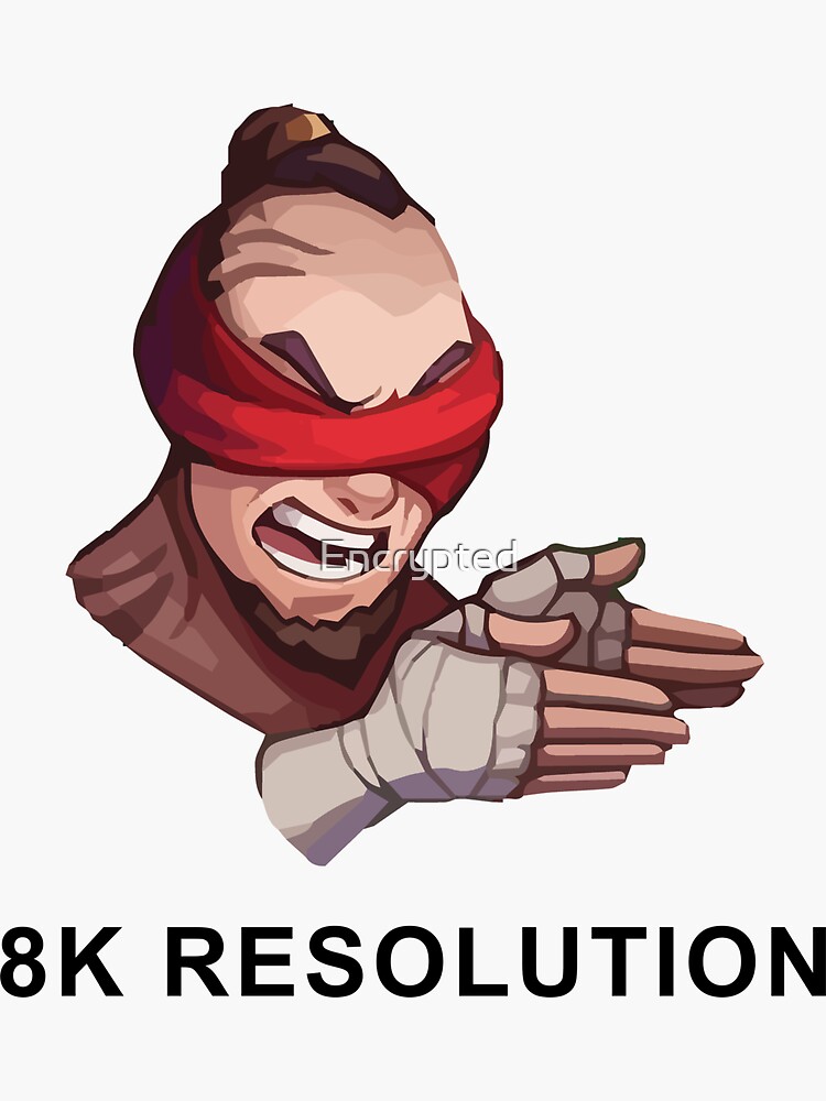 "Now See Here Emote" Sticker for Sale by Encrypted | Redbubble