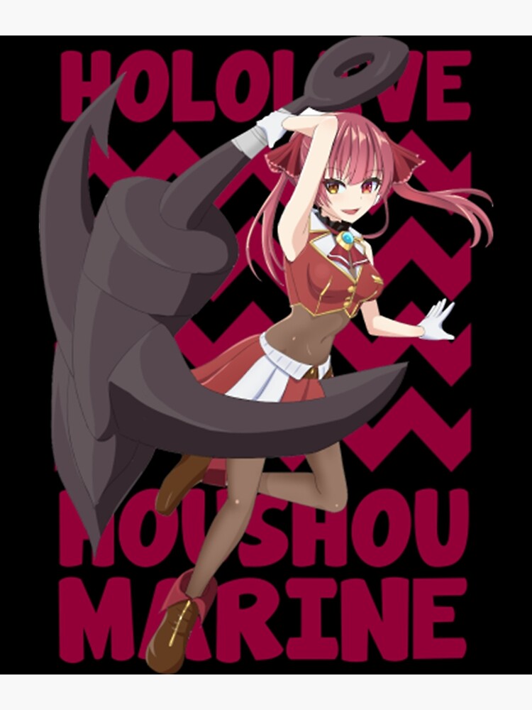 "Hololive - Houshou Marine" Poster for Sale by ylonny8shop | Redbubble