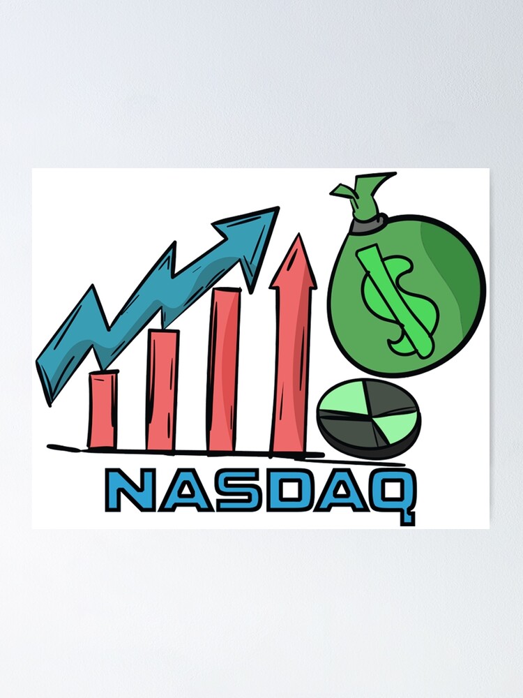 "NASDAQ" Poster by 666scumbag | Redbubble