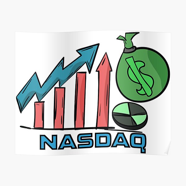 "NASDAQ" Poster by 666scumbag | Redbubble