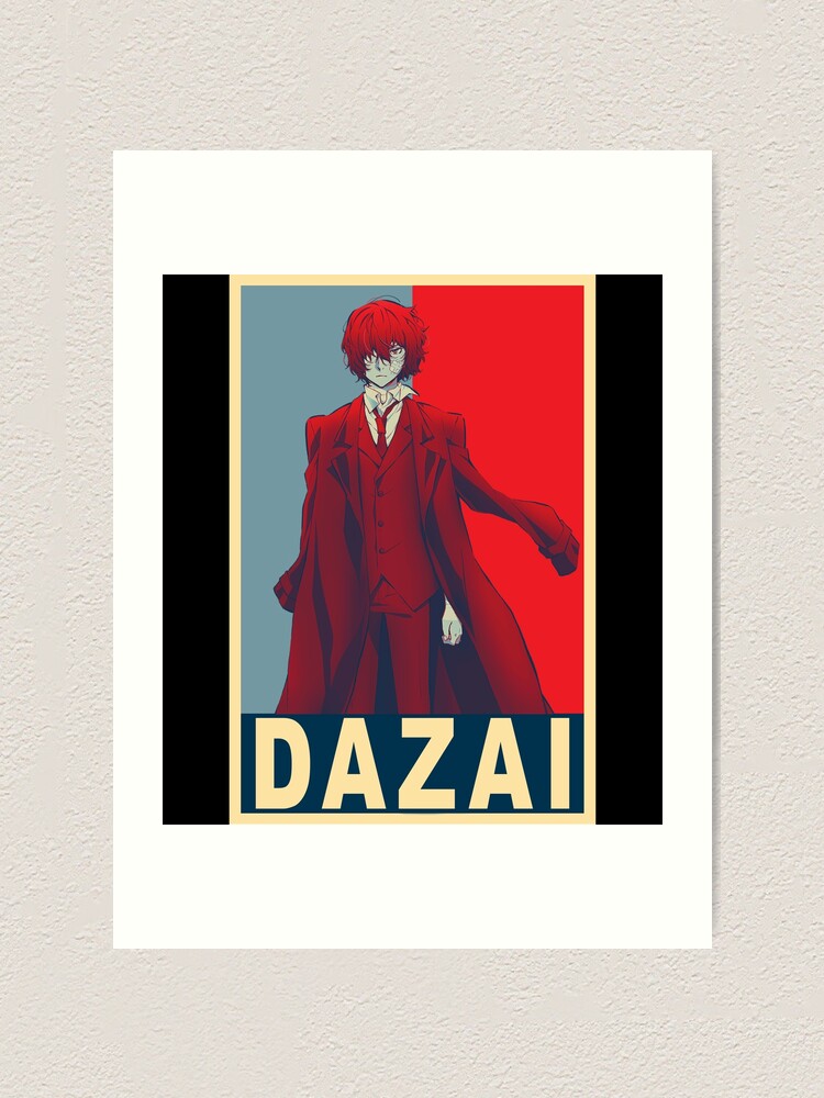"Dazai Osamu Poster" Art Print by LahcenBamouh | Redbubble