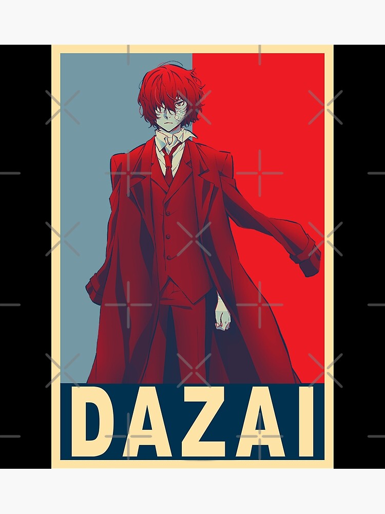 "Dazai Osamu Poster" Art Print by LahcenBamouh | Redbubble