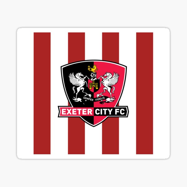 "Exeter City FC" Sticker for Sale by Gogetatme | Redbubble