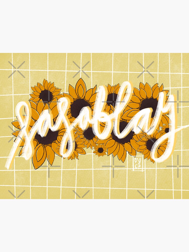 "Padayon Sunflowers Sasablay" Sticker for Sale by jczantua | Redbubble