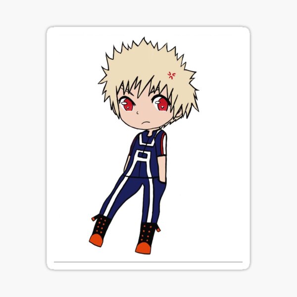 "My Hero Academia Bakugou Katsuki" Sticker for Sale by MoMokyuu | Redbubble