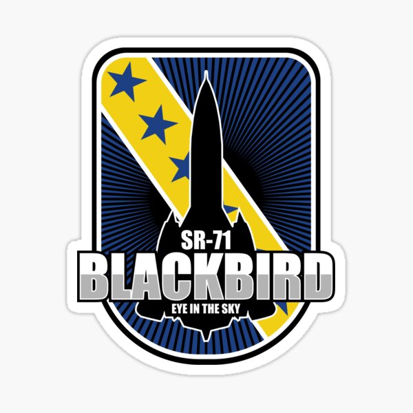 "SR-71 Blackbird" Sticker for Sale by TGStudios | Redbubble