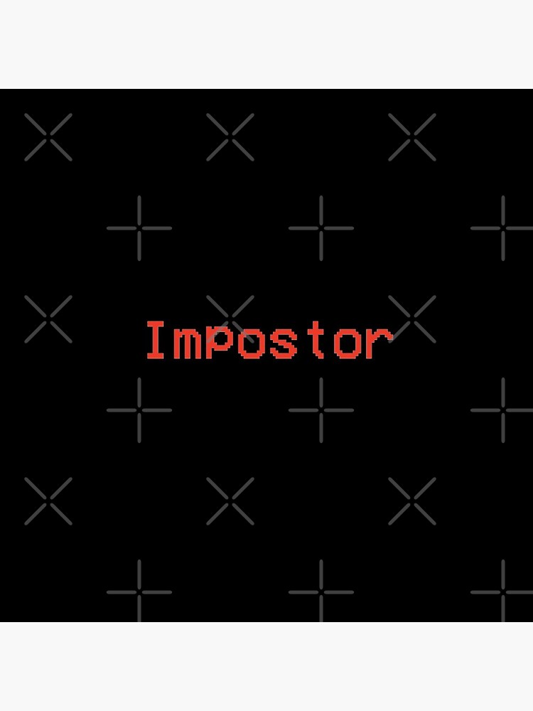 "Impostor - Among Us (HD Print - Vector Hi Res Artwork)" Pin for Sale ...
