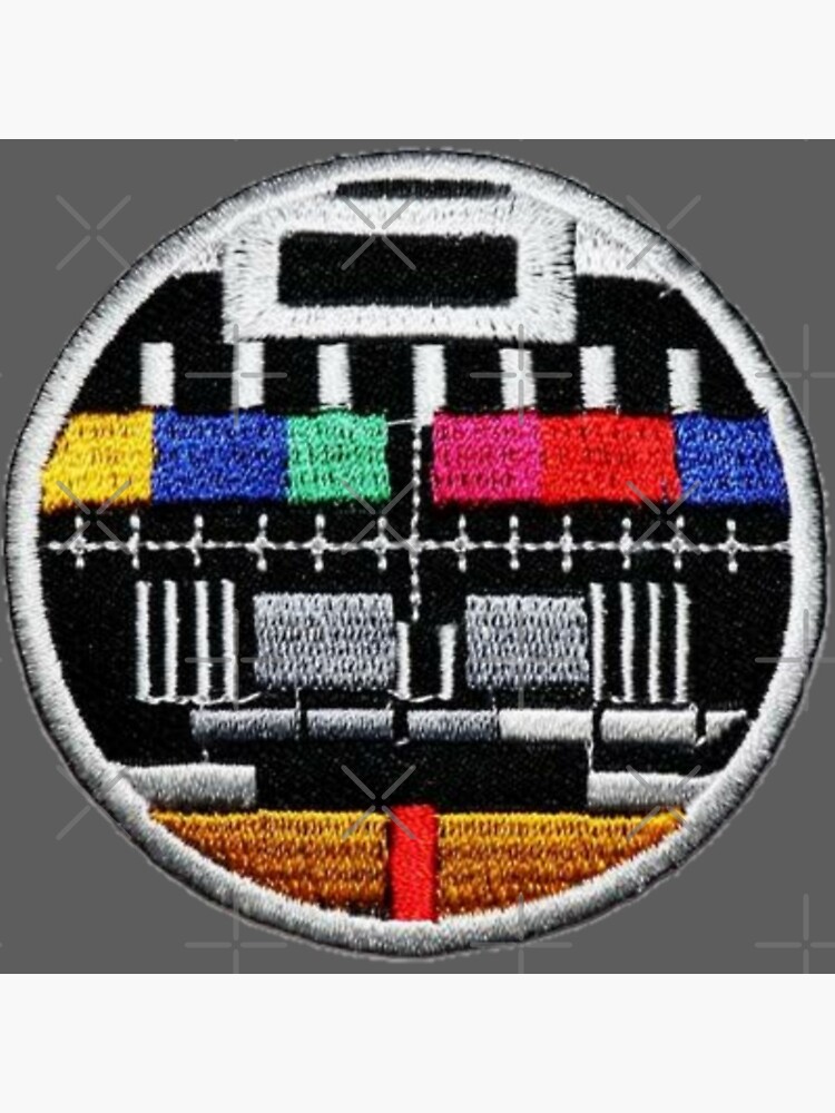 "SMPTE Standard Definition Television Color Bars Slim Fit ...