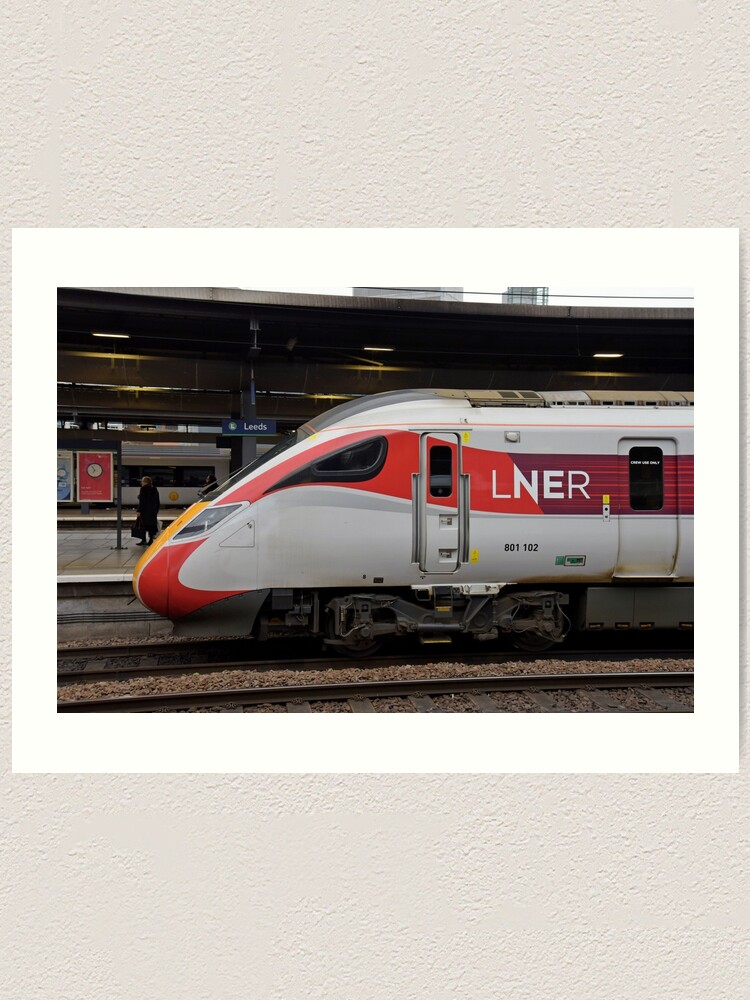 "LNER Azuma high speed train" Art Print for Sale by Scenebyrail | Redbubble