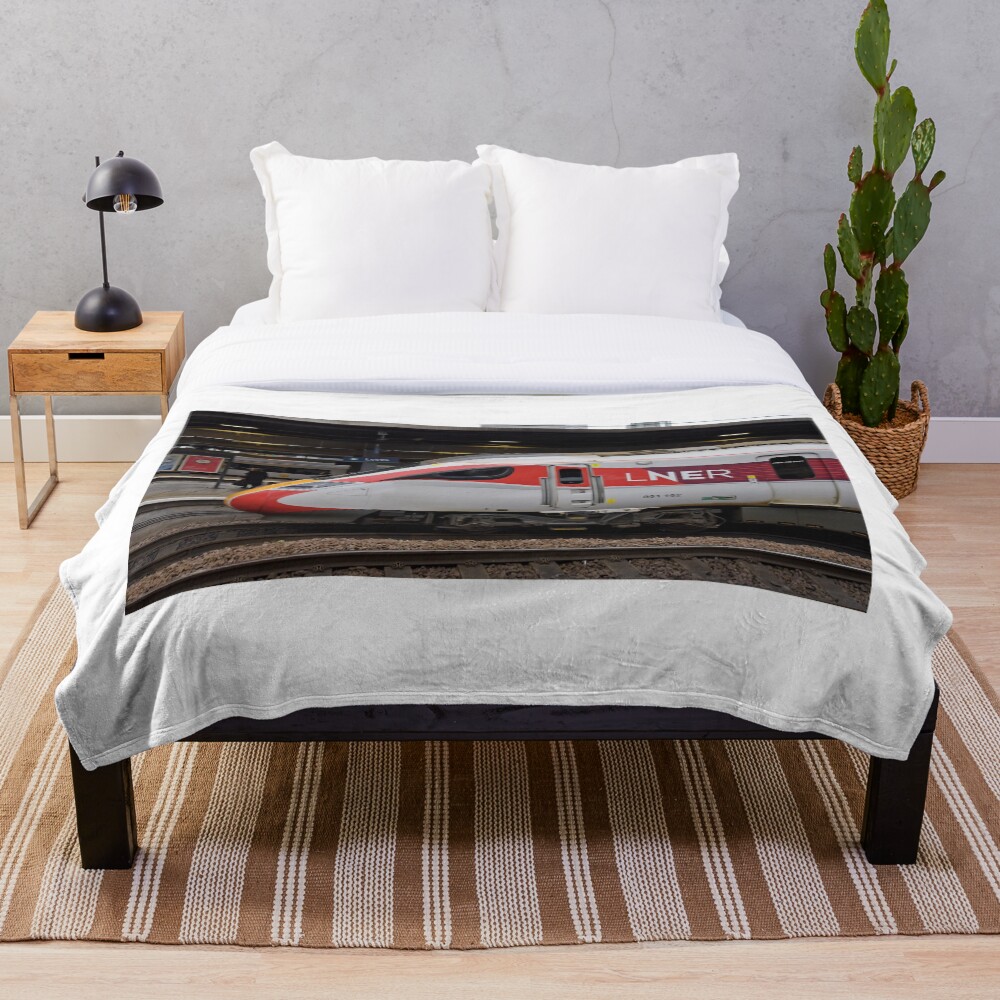 "LNER Azuma high speed train" Throw Blanket for Sale by Scenebyrail ...