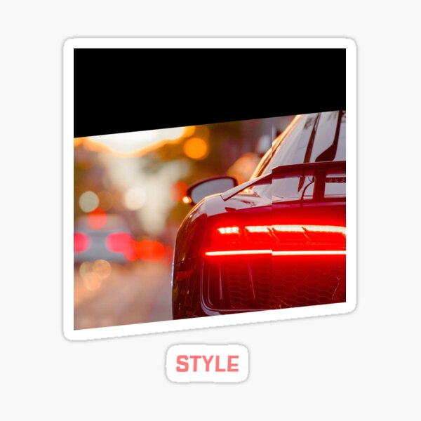 "Luxury Car Style" Sticker by Royal-H | Redbubble