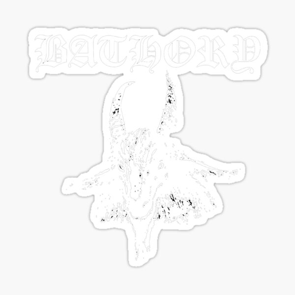 Bathory Logo Stickers | Redbubble