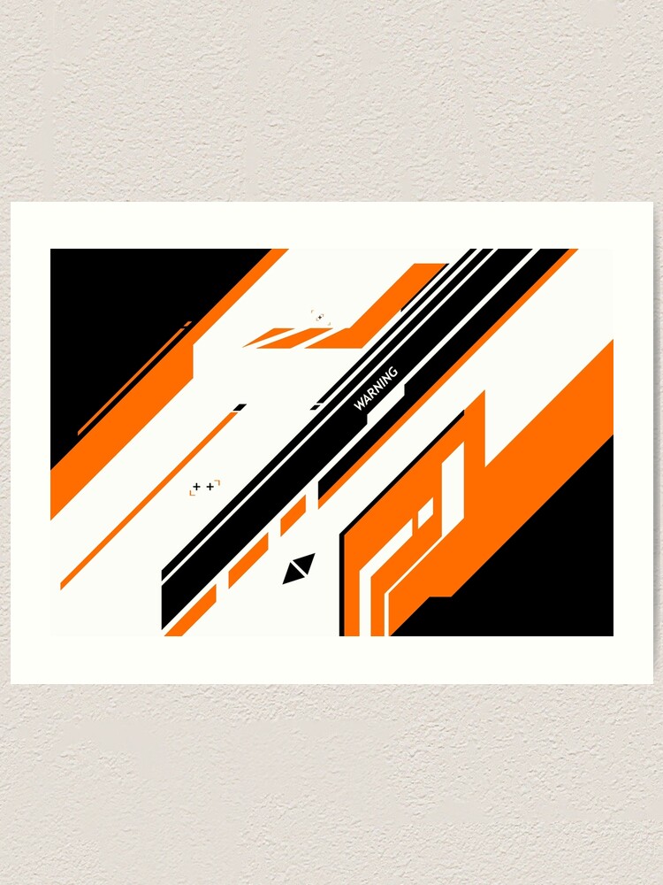 "Asiimov CS:GO" Art Print for Sale by excusememood | Redbubble