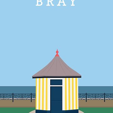 "Bray Iconic Seafront Kiosks (Ireland)" Poster for Sale by Bengio ...