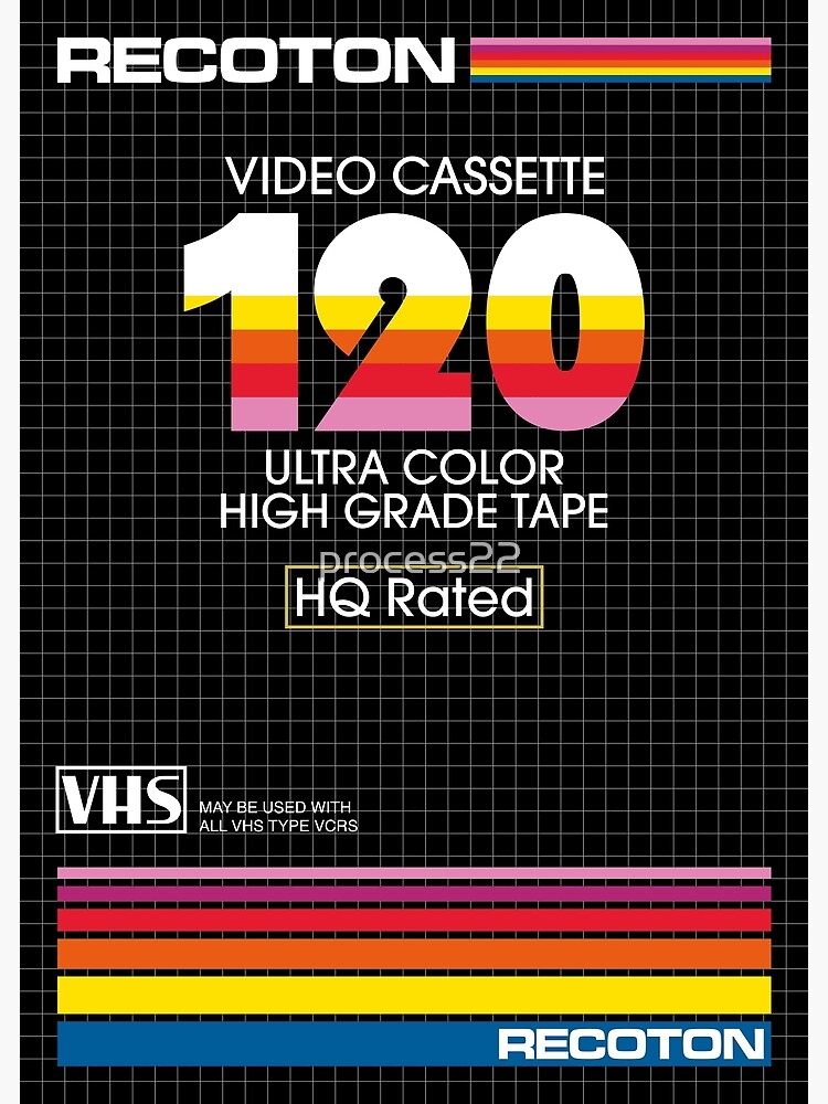 "VHS#18" Poster by process22 | Redbubble