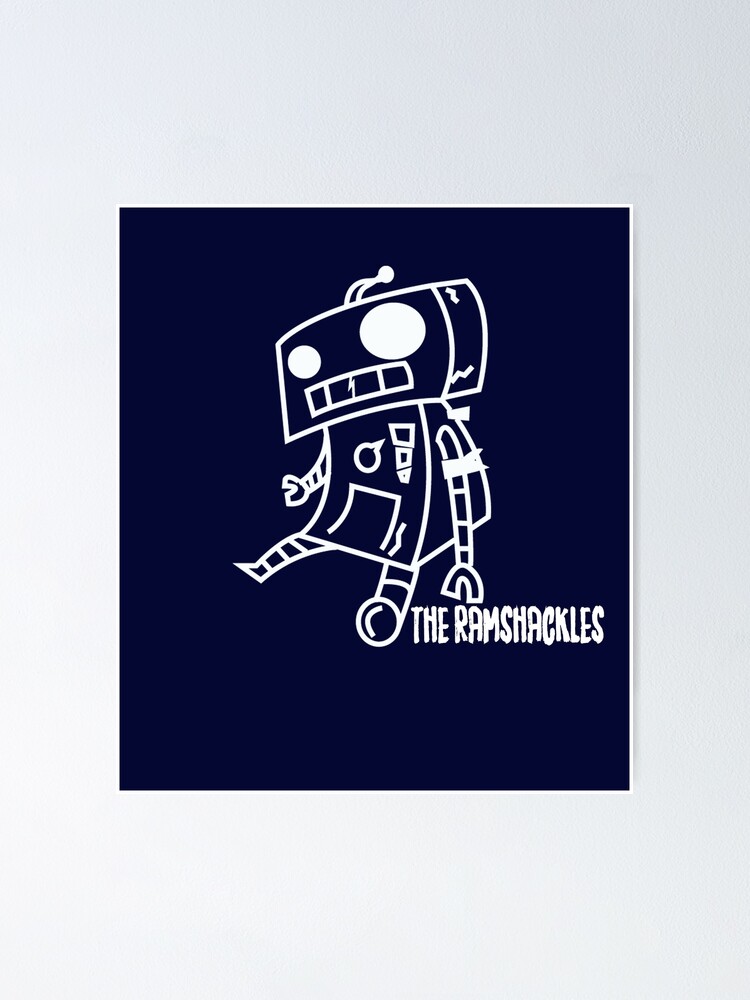 "Ramshackle logo merch" Poster by justinpkr | Redbubble