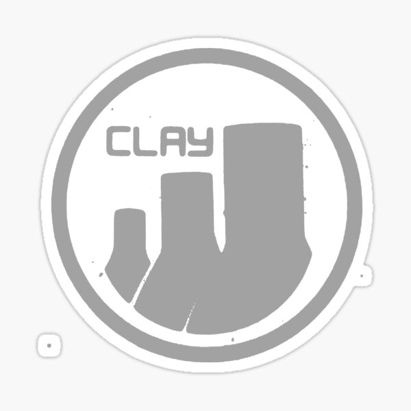 "Clay Records - Discharge - GBH" Sticker by BristolHummm | Redbubble