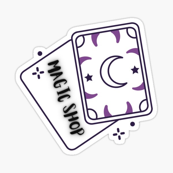 "BTS Magic Shop Title Design Bangtan " Sticker by gothlilly | Redbubble