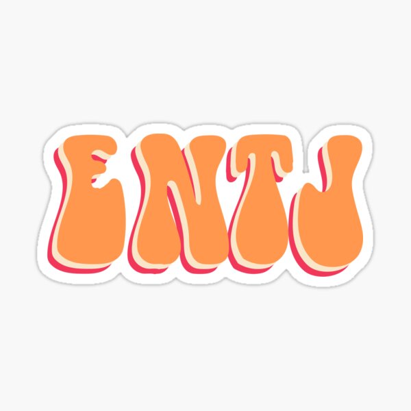 "ENTJ" Sticker for Sale by graphicgal | Redbubble