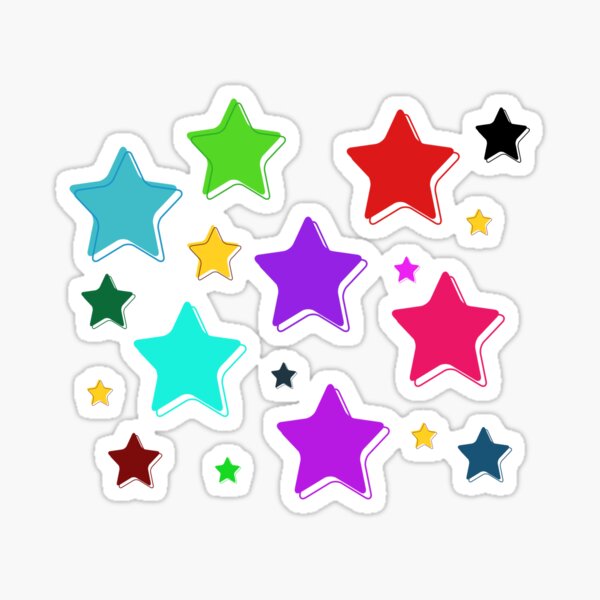 Pegatina «estrellitas» de GabsArts | Redbubble