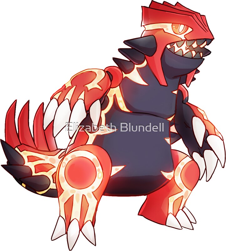 Groudon: Stickers | Redbubble