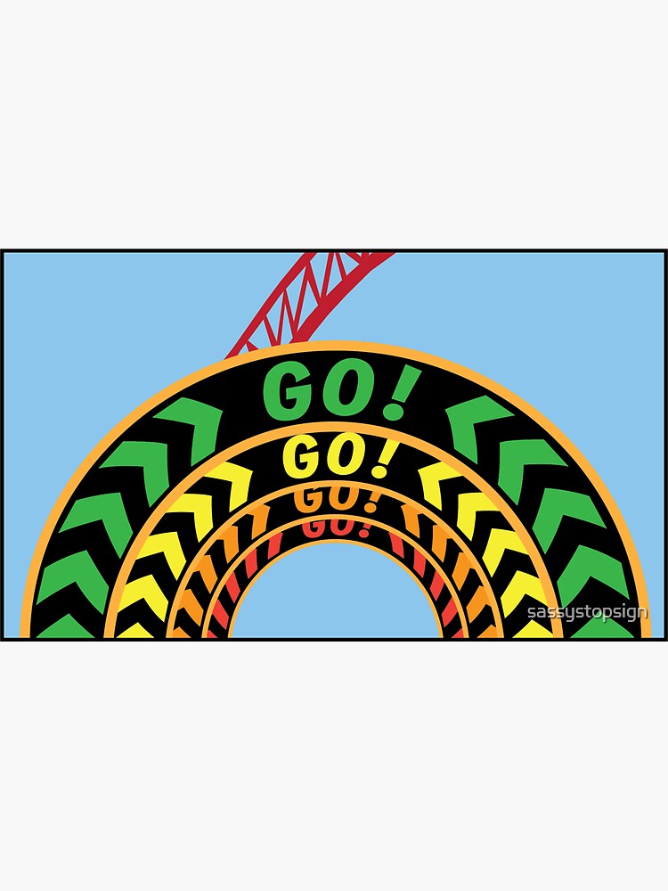 "Slinky Dog Dash Graphic" Sticker by sassystopsign | Redbubble