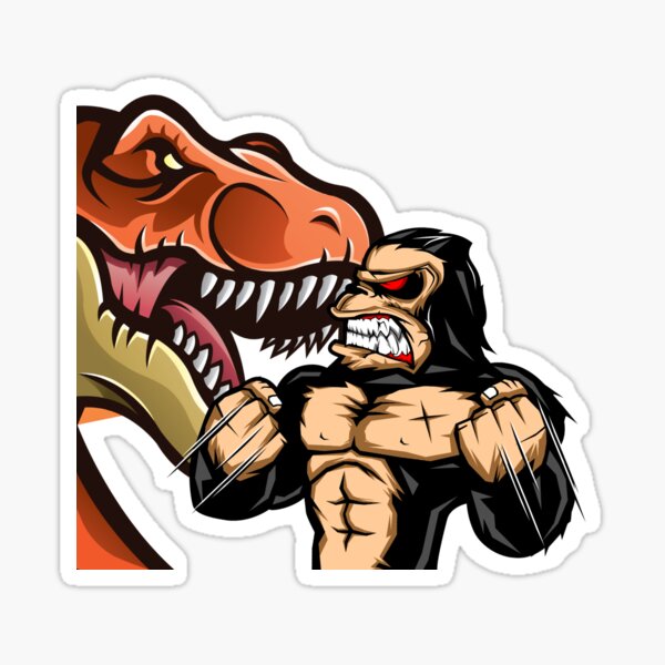 "King Kong" Sticker by 3Hstore | Redbubble
