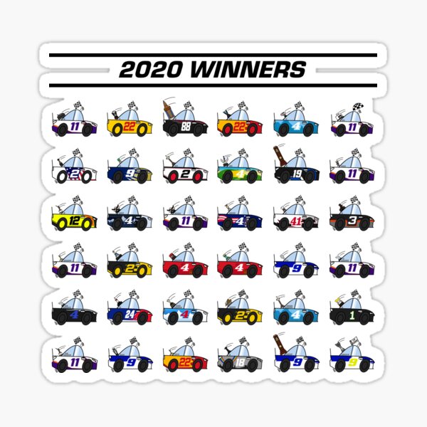 "2020 Winners" Sticker by BranningBrand | Redbubble