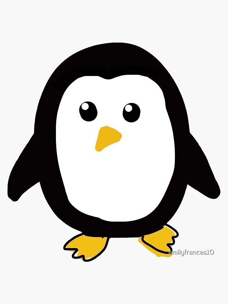 "handsome penguin" Sticker for Sale by emilyfrances10 | Redbubble