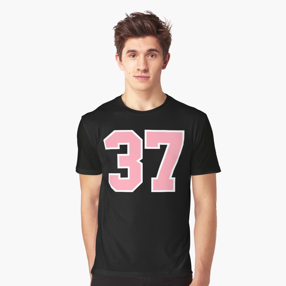 "37 Number Thirty-seven Girls Jersey" Sticker for Sale by elhefe ...
