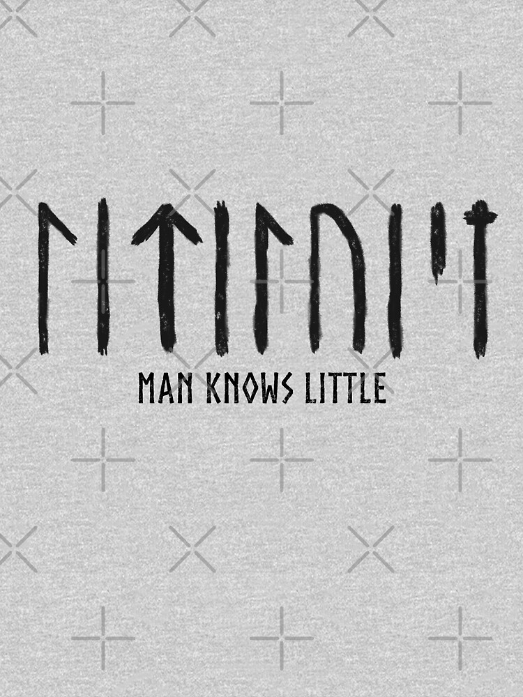 "Man Knows little Runes / Mennesket vet lite from Oseberg " Essential T ...