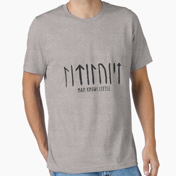 "Man Knows little Runes / Mennesket vet lite from Oseberg " Essential T ...