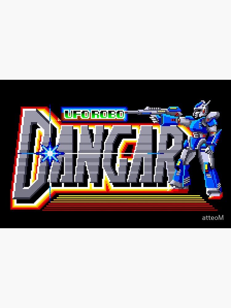 "Dangar Ufo Robot" Poster by atteoM | Redbubble