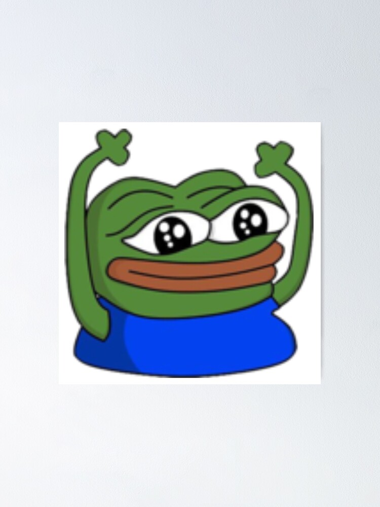 "Poggers" Poster for Sale by Mihiri | Redbubble