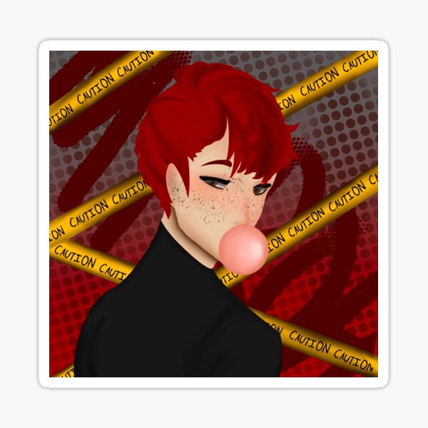 "Lee Felix" Sticker by Frozen-lotus | Redbubble