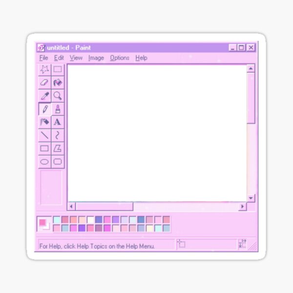 "Paint Window " Sticker for Sale by Tanzanyte | Redbubble