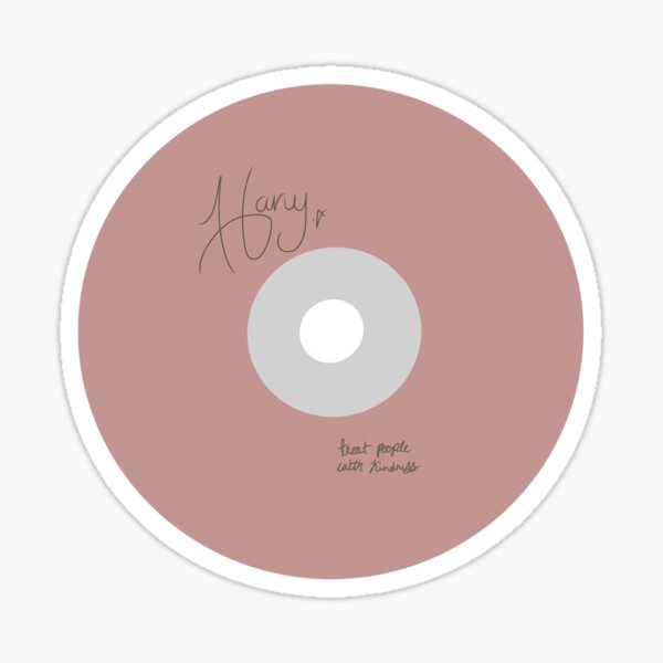 "harry styles CD vinyl" Sticker by lily-zz | Redbubble