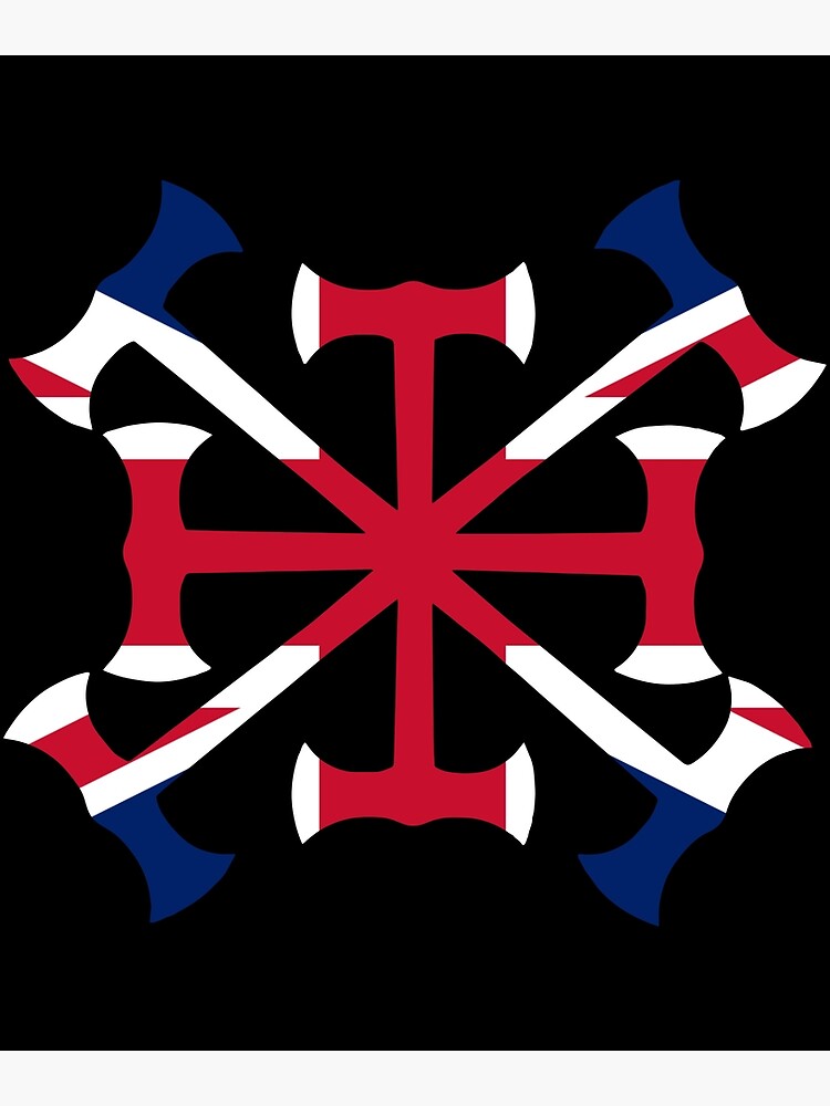 "Union Jack Axe - Funny throwing " Poster for Sale by HatchetHarrys ...