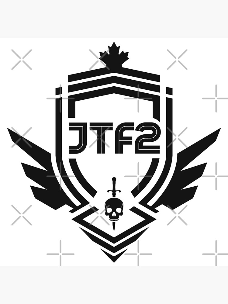 "JTF2 - Black [Roufxis - RB]" Art Print by RoufXis | Redbubble