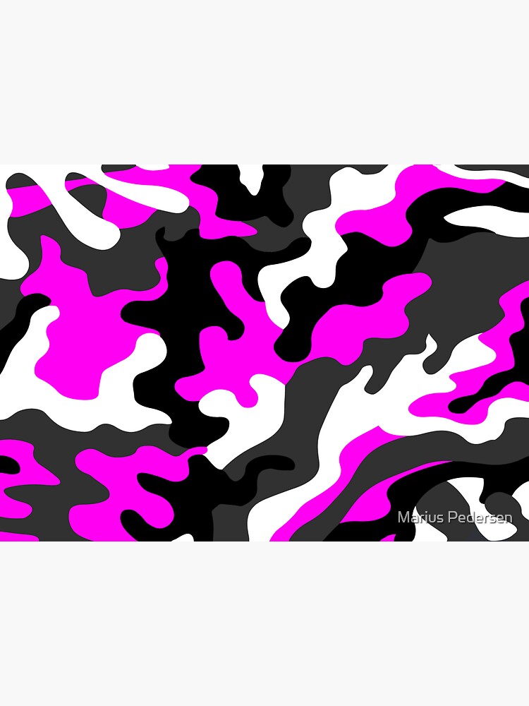 "Pink Camo" Sticker for Sale by NordicAlex | Redbubble