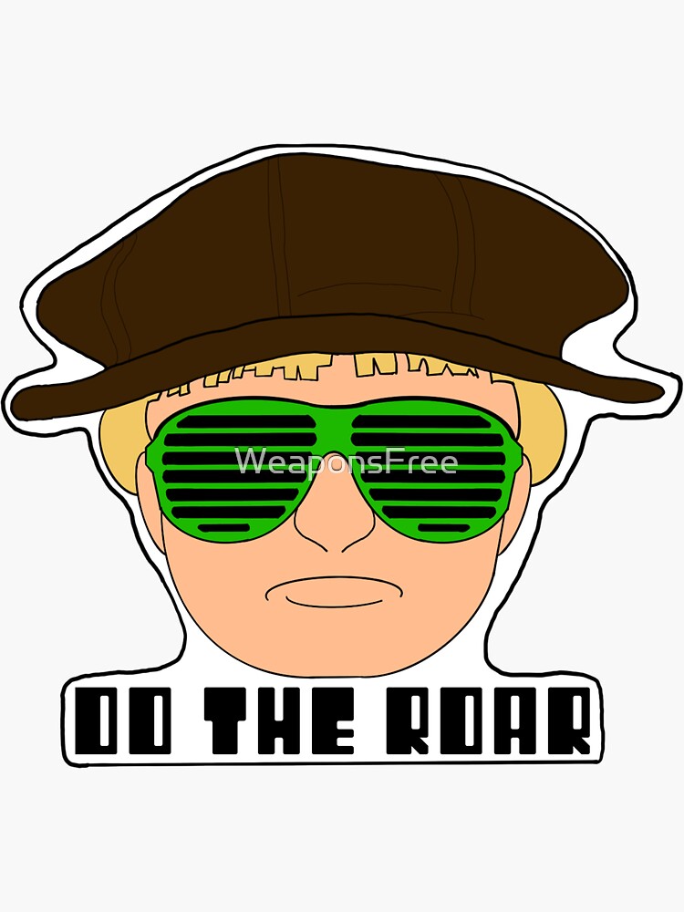 "Shrek “Do The Roar”" Sticker for Sale by WeaponsFree | Redbubble