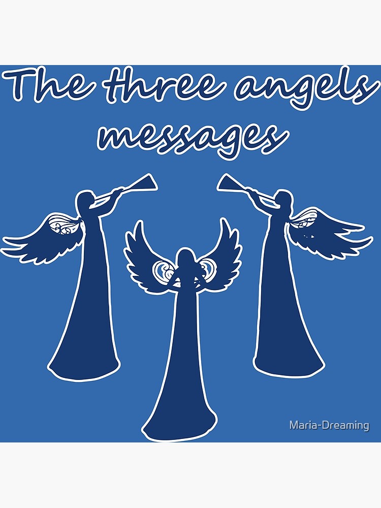 "The three angels messages gospel apocalypse" Poster for Sale by Maria ...