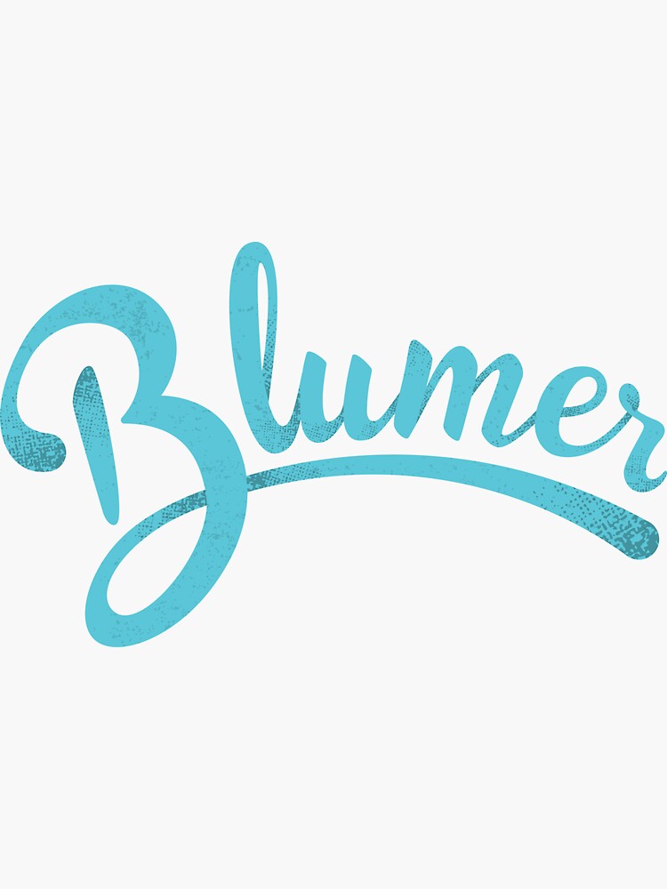 "Blumer v2" Sticker for Sale by ablumers | Redbubble
