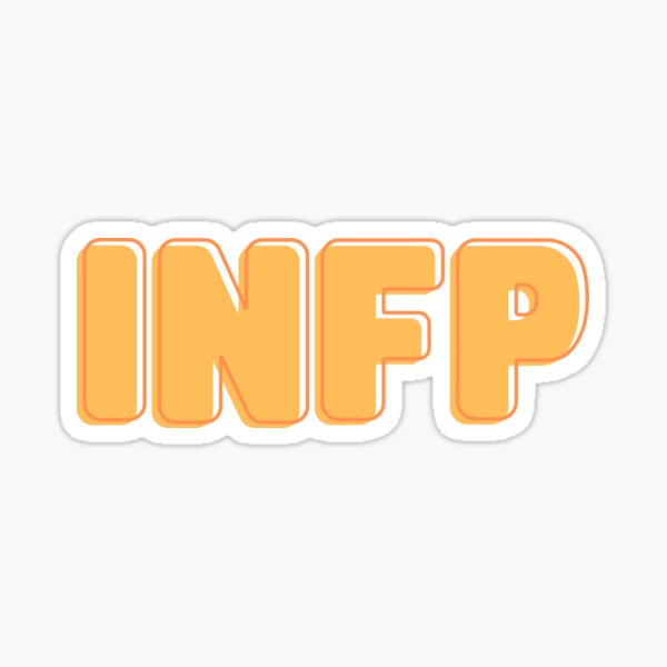 "INFP" Sticker for Sale by lntuitiveDesign | Redbubble