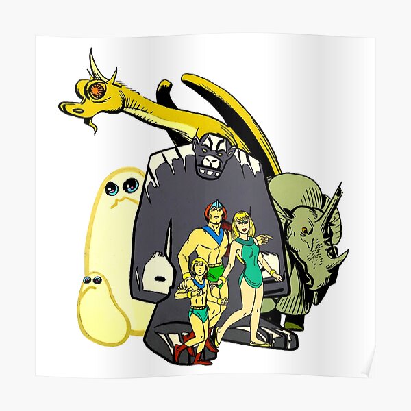 "The herculoids team HB" Poster by GSunrise | Redbubble