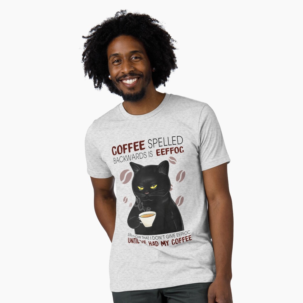 "Coffee spelled backwards is eeffoc" Poster for Sale by StephanoEmma ...