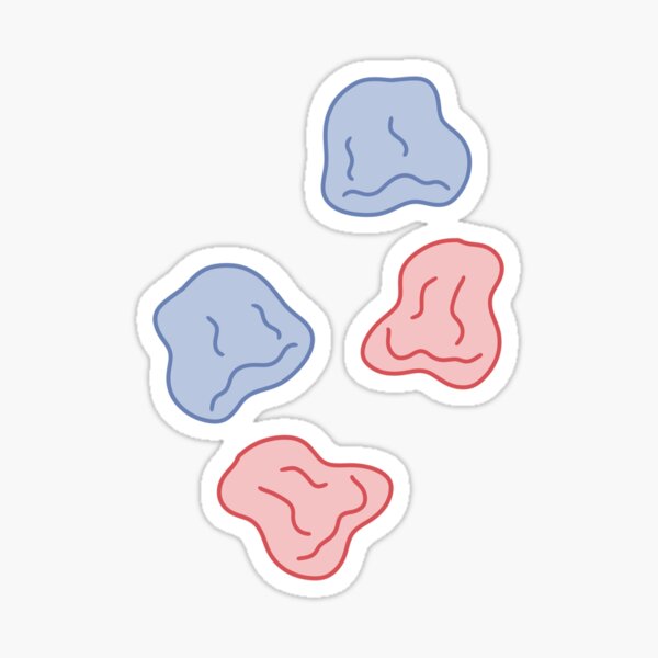 "Smile/frown melted face" Sticker for Sale by SoyPapel | Redbubble