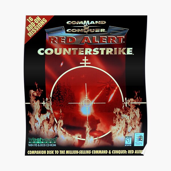 "Command and Conquer Red Alert: Counterstrike" Poster by MammothTank ...