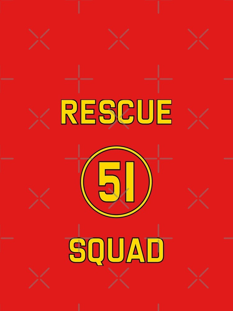 Squad 51 Logo EMERGENCY! 3 Piece Set: Engine 51 | Squad 51 | Station