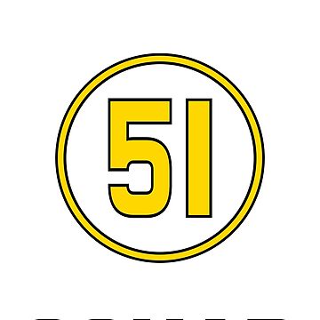 "Emergency Squad 51 Rear of Truck Reproduction Logo" Sticker for Sale ...